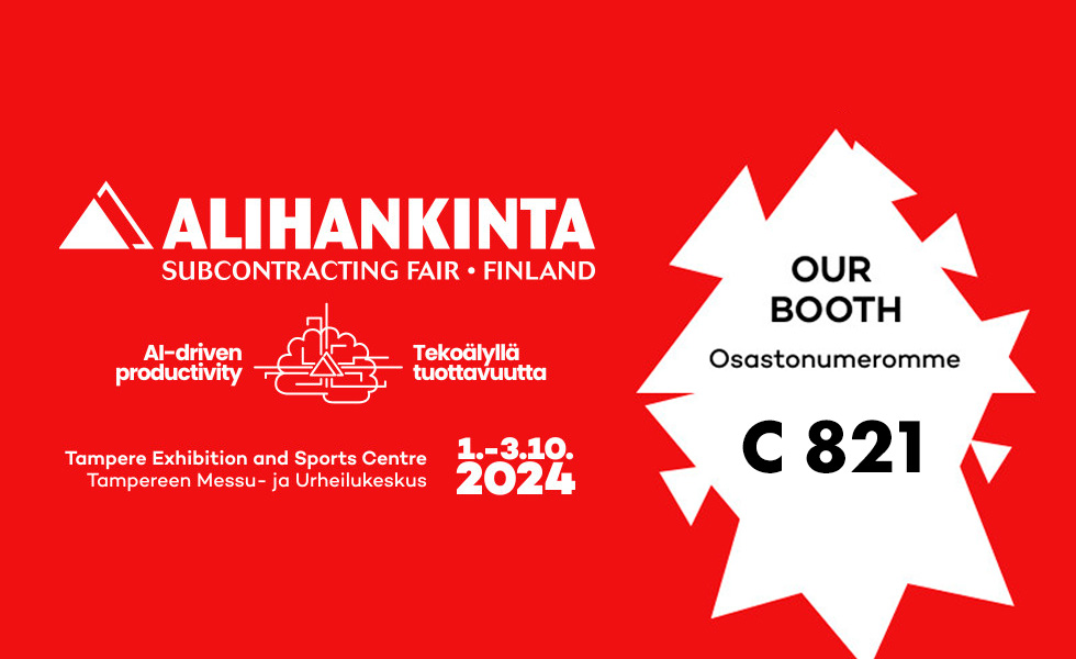Löydät meidät Alihankinta 2024 -messuilta - Notra Oy